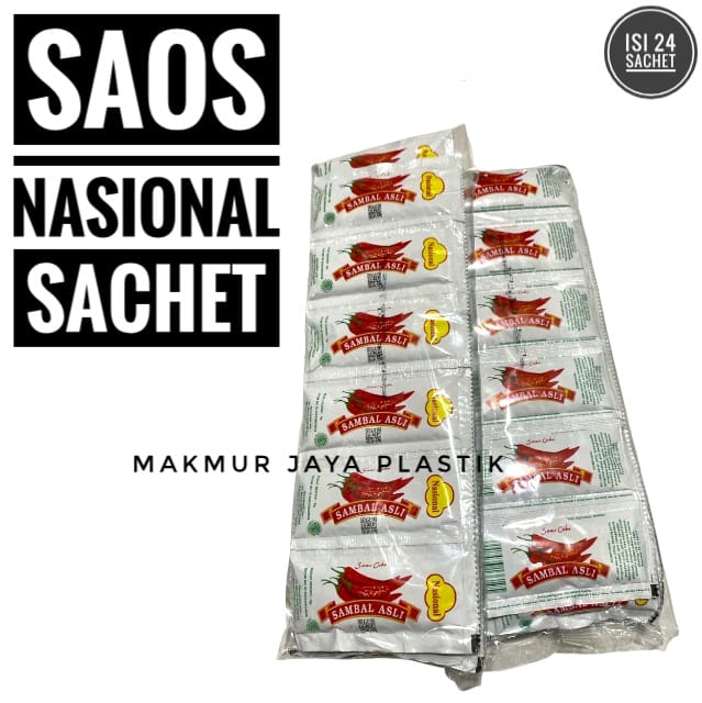 SAOS SAMBAL SACHET NASIONAL - ISI 24 SACHET | Lazada Indonesia