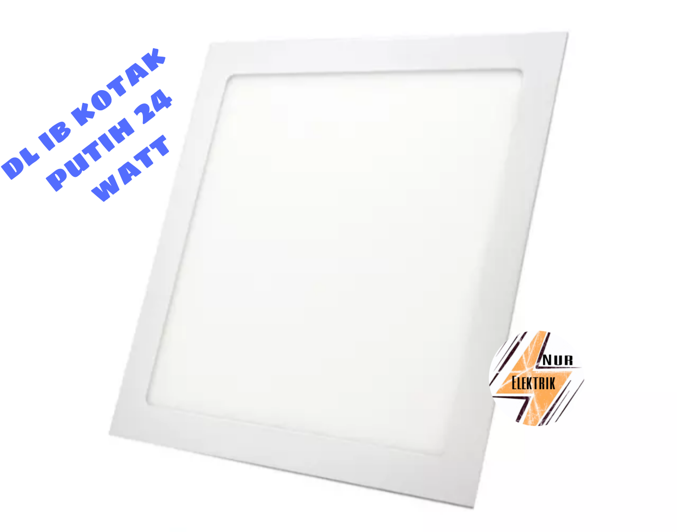 LAMPU DOWNLIGHT LED KOTAK PANEL IB 24 WATT 30 X 30 CM SQUARE HIAS ...