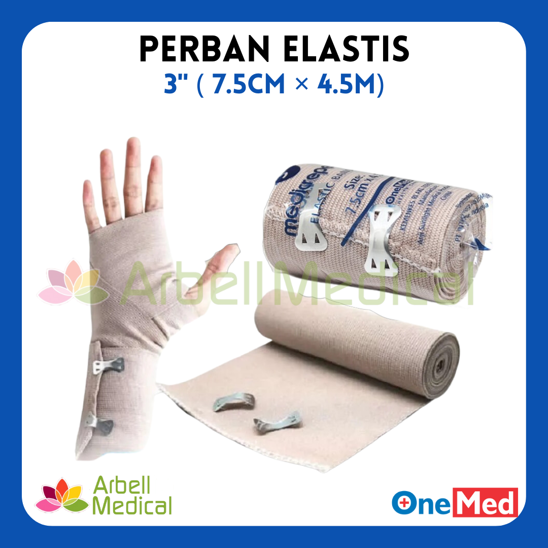 Medicrepe Onemed / Plester Elastis Untuk Fiksasi | Lazada Indonesia