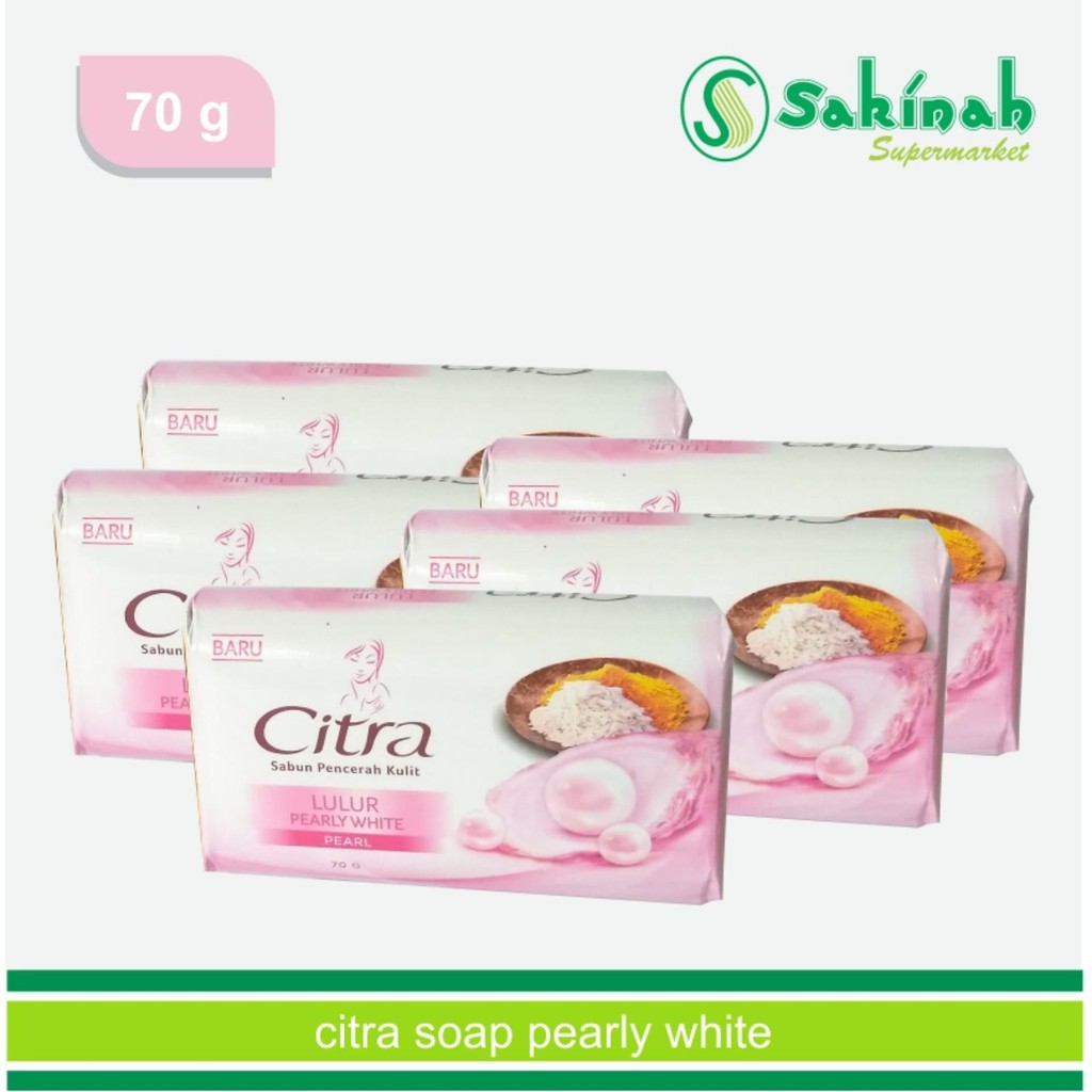 Citra Bar Soap Multi Pack - Sabun Mandi Batang 70gr (Isi 5 Pcs ...