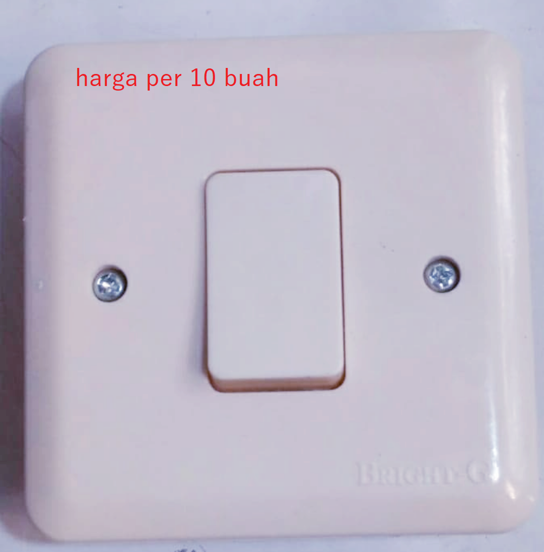 IB Saklar Engkel / Saklar Single procyon per 10 buah | Lazada Indonesia