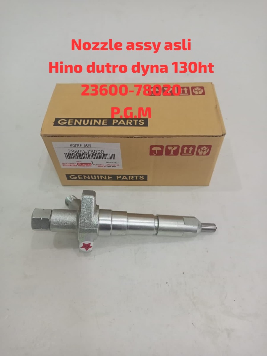 Nozzle Assy HT130 – Nozel Injektor Hino Dutro Dyna HT130 Komplit ...