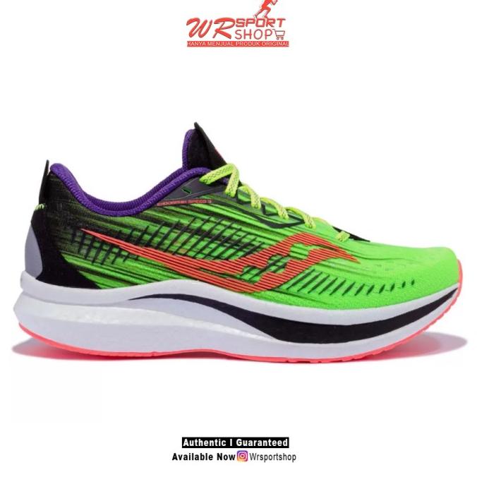 Saucony Endorphin Speed 2 Mens Running - Neon Green ORIGINAL BNIB ...