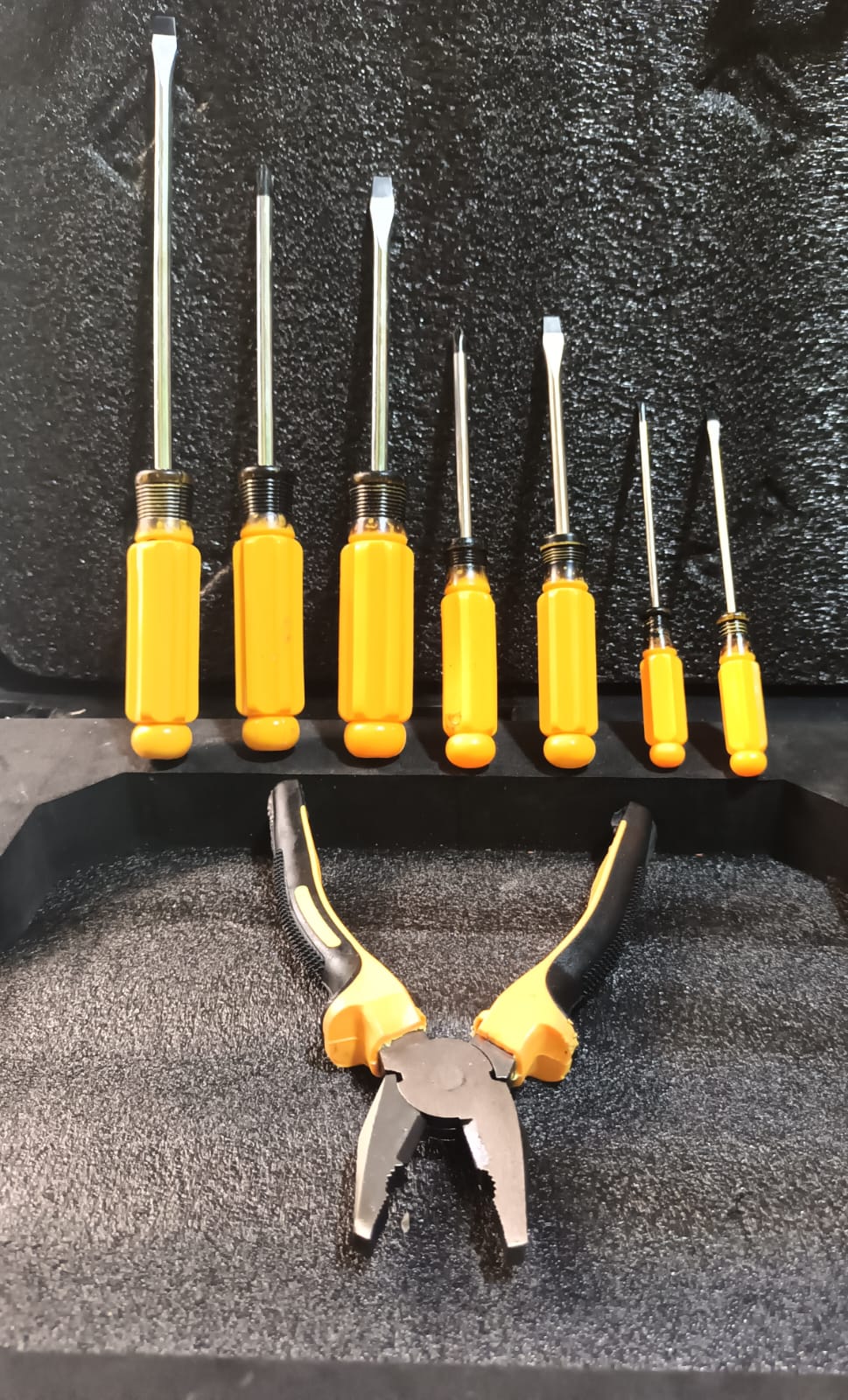 Obeng Set Komplit SerbaGuna Tang Kombinasi 6 Inch Obeng Set Tang ...