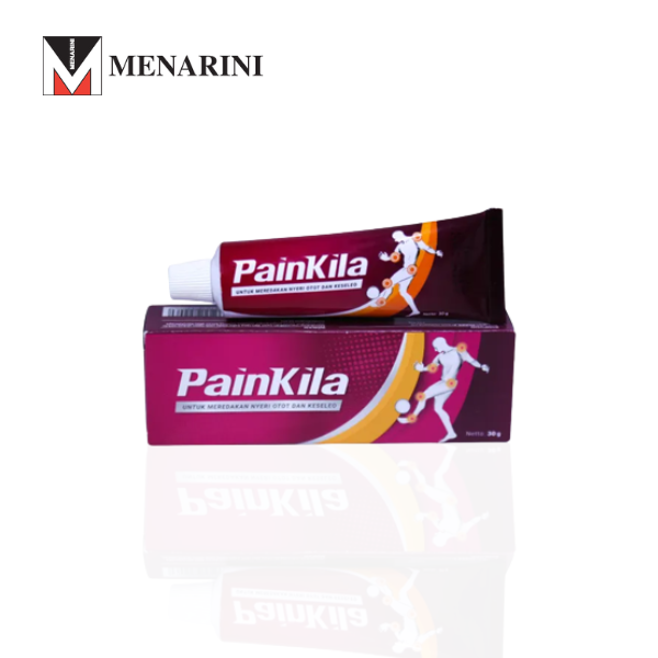 Painkila Cream 30gr Meredakan Nyeri Otot dan Keseleo Original Menarini ...