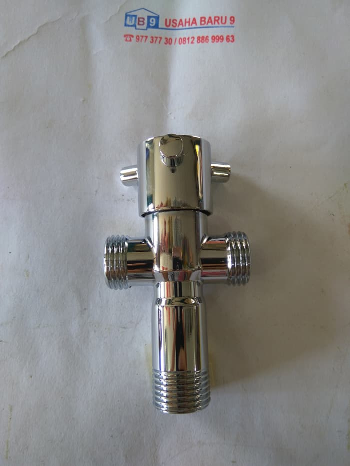 Keran Tee Shower Closet Duduk Onda / Kran Cabang T Kloset Duduk Onda ...