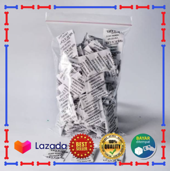 TERMURAH Silica gel isi 100 GRAM/SCHT Silica gel untuk tas, sepatu ...