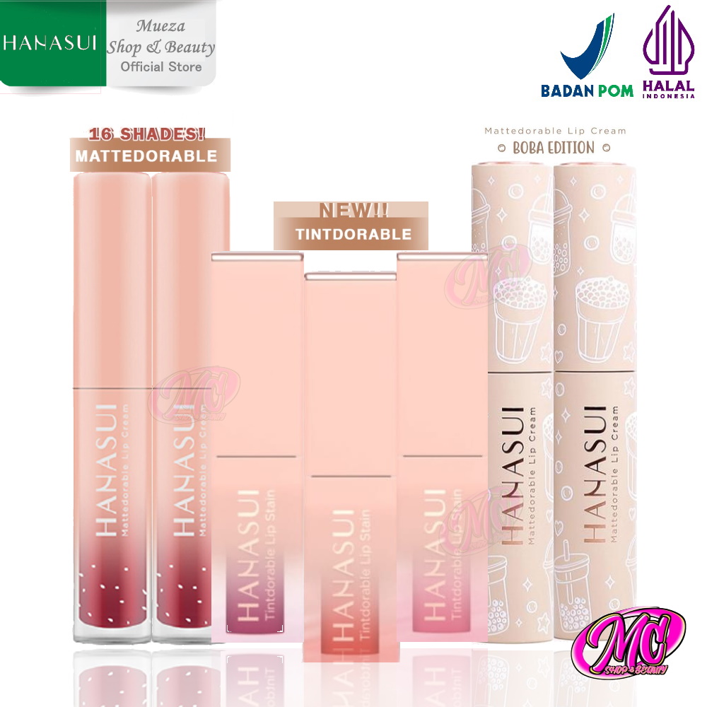 Hanasui Mattedorable Lip Cream I Lip Cream Boba I Hanasui Lip Cream ...