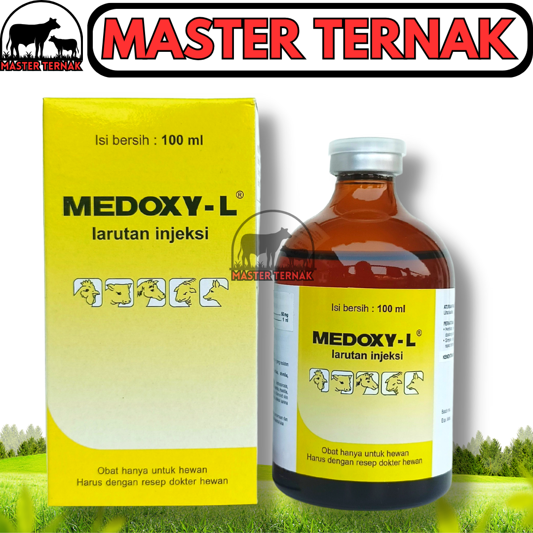 MEDOXY L 100 ml dan 50ml - Obat Injeksi Untuk Ayam Kucing Sapi Domba ...