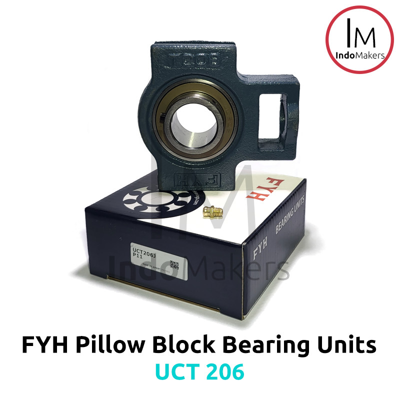 Pillow Block Bearing Unit UCT 206 - As 30mm FYH Japan | Lazada Indonesia
