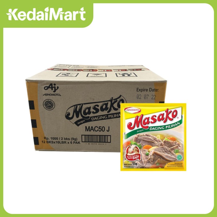 Penyedap Masako Sapi Renceng Dus | Lazada Indonesia