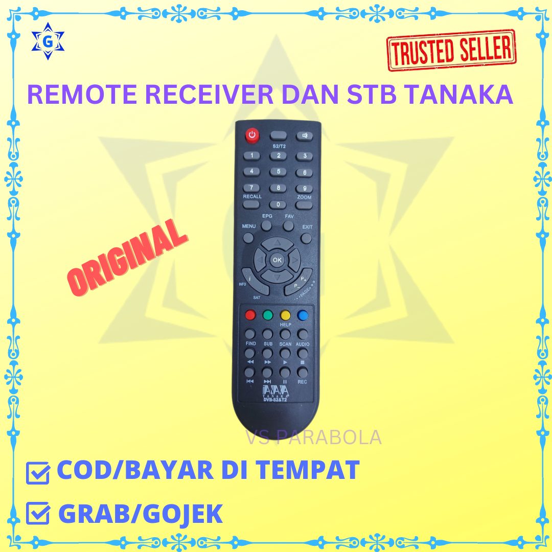 REMOTE TANAKA STB TV DIGITAL DVBT2 dan RECEIVER TRANSVISION NUSANTARA ...