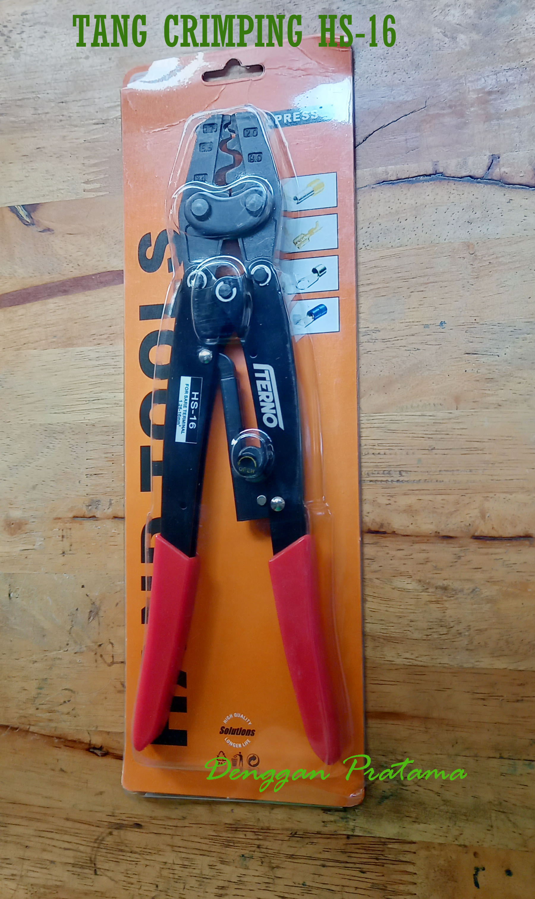 Tang Press Skun HS-16 Alat Pres Crimping Tools (1.25-16mm) Iterno ...