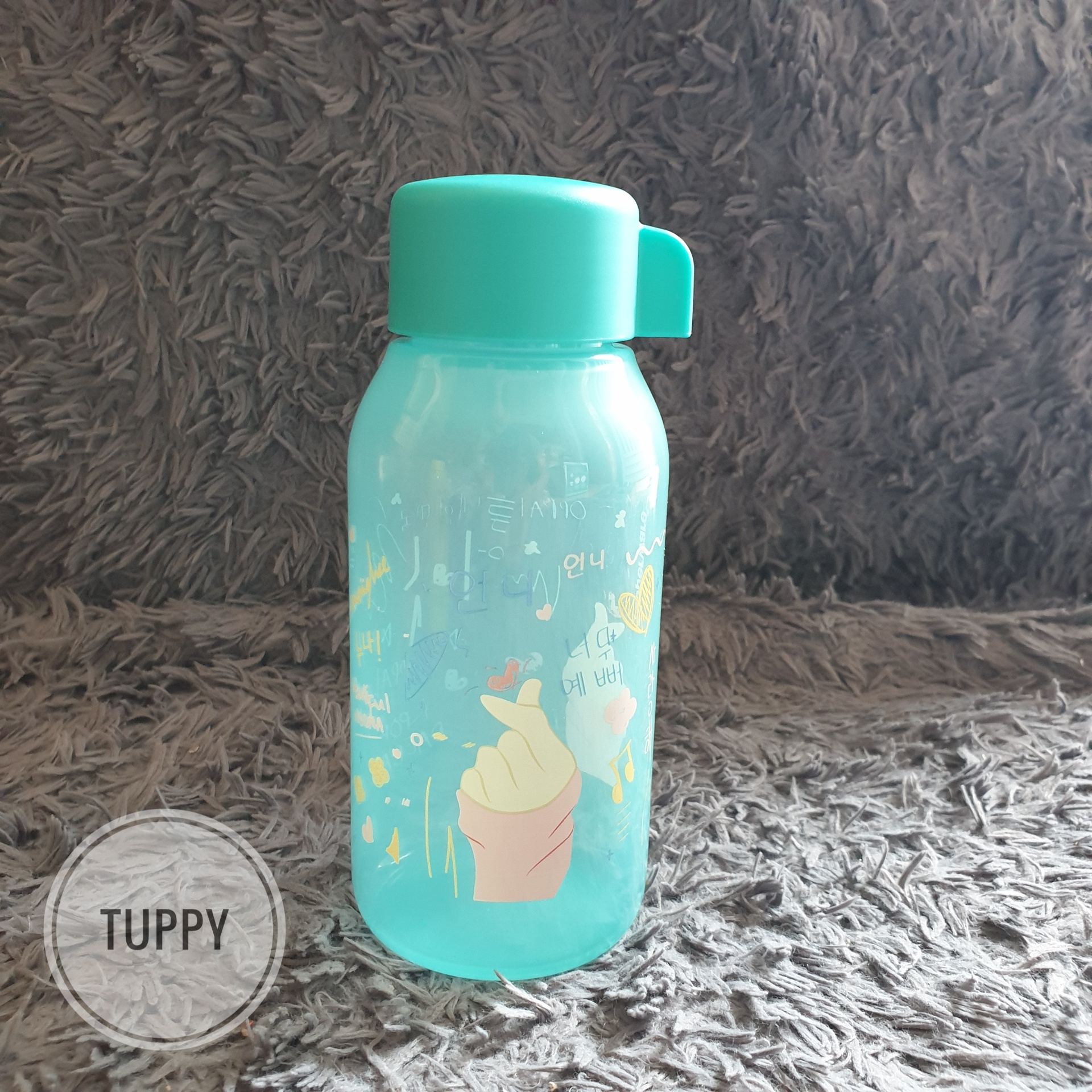 Tupperware Botol Minum Tupperware Fancy Bottle 350 ml (1) Satuan Biru ...