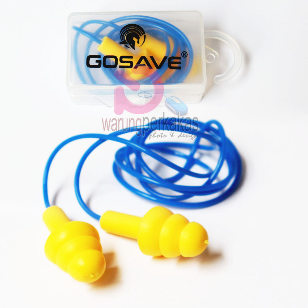 Gosave Ear Plug Alat Peredam Kebisingan Suara Penyumbat Penutup Telinga ...