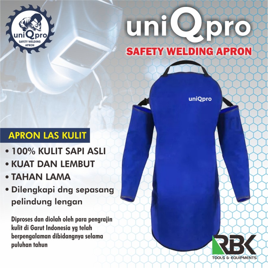 apron las set lengan adjustable baju las berkualitas celemek jagal ...