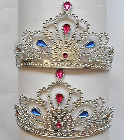 Bando Mahkota Silver Besar isi selusin | Lazada Indonesia