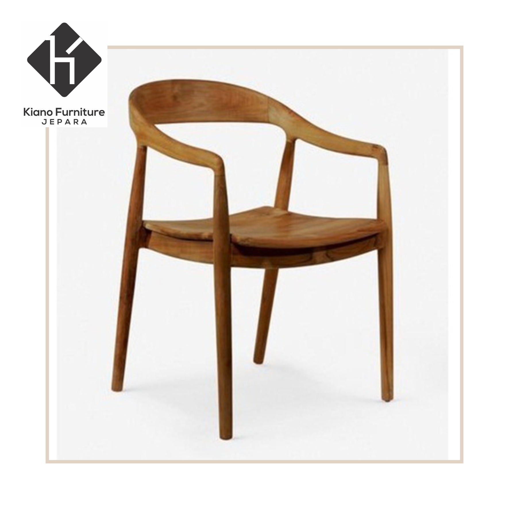 Kursi Makan Minimalis | Kursi Cafe Minimalis | Kursi Selly Kayu Jati ...