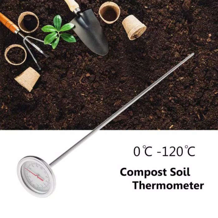 Compost Soil Thermometer Termometer Kompos Tanah | Lazada Indonesia