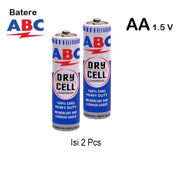 Baterai ABC Jam Dinding | Batu Baterai Jam Dinding ABC | Batu Baterai ...