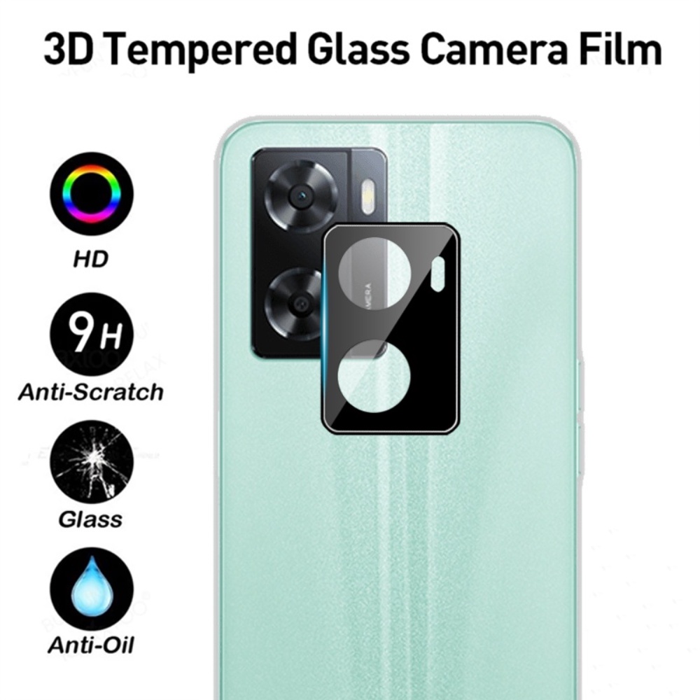 FRAME CAMERA OPPO A76 / A36 / A96 - PELINDUNG KAMERA - TEMPERED GLASS ...