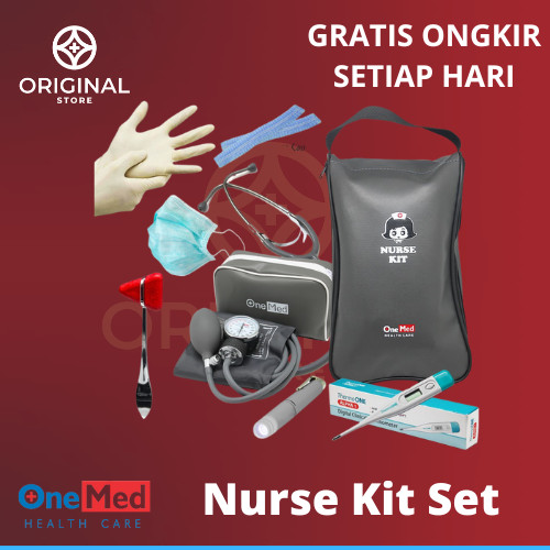 [ GRATIS ONGKIR ] Nurse Kit Set Onemed/ Paket Pemeriksaan Untuk Perawat ...