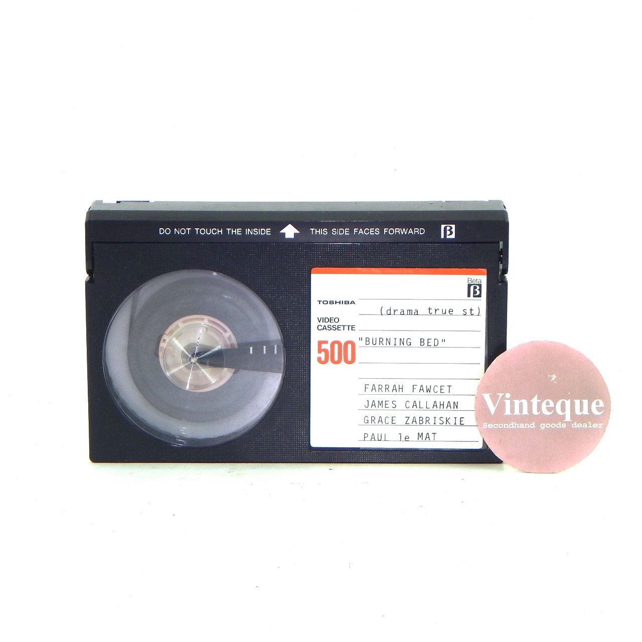 Video Cassette Vintage Betamax Kaset Betamax Film Burning Bed | Lazada ...