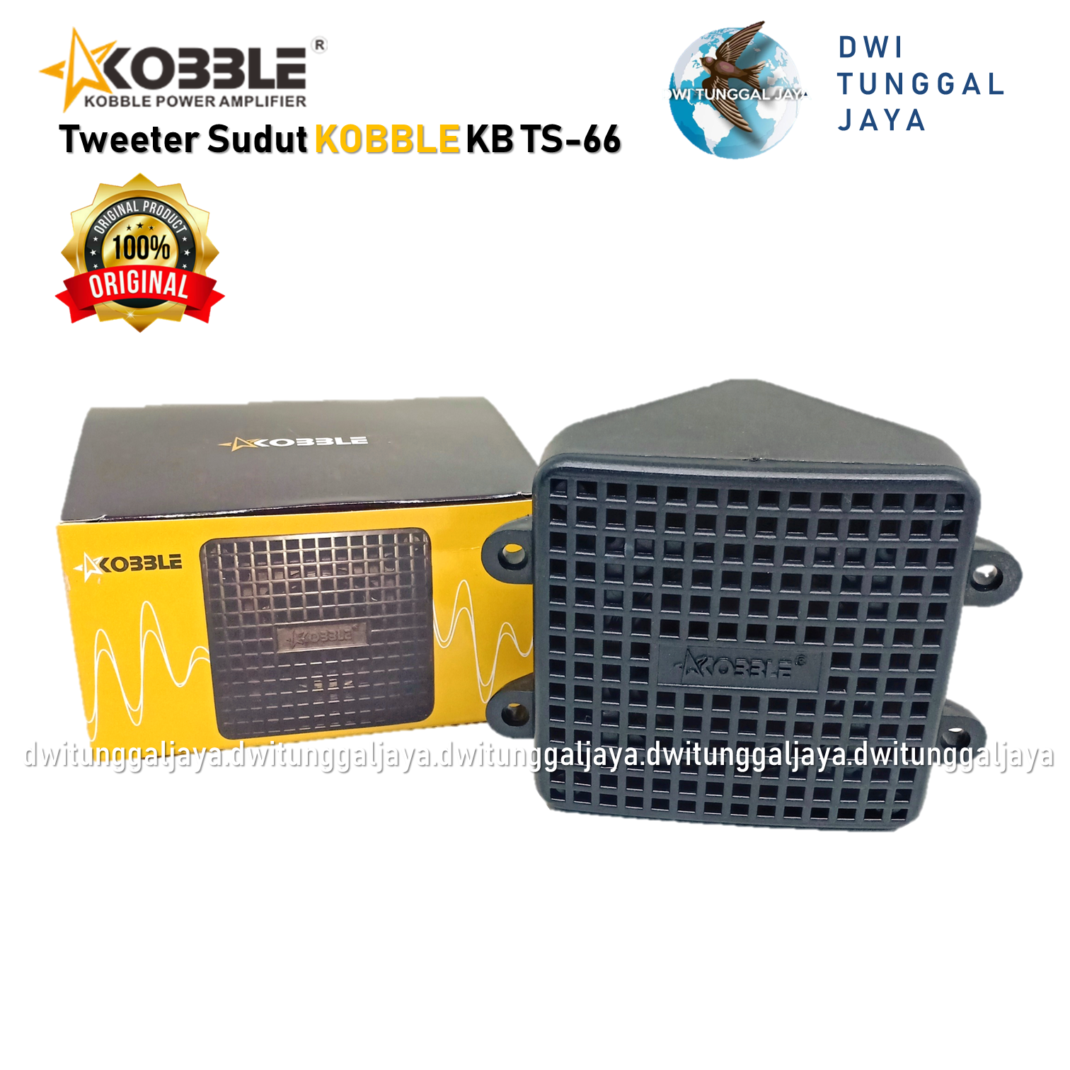 Tweeter Twitter Tuiter Speaker Spiker Tarik Sudut Walet KOBBLE KB 66 TS ...