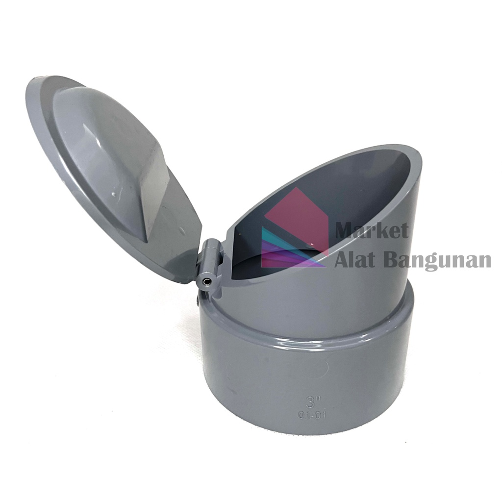 Backflow 3” Rucika / Tutup Pipa Anti Tikus Kecoa 3 Inci Inch In / Back ...