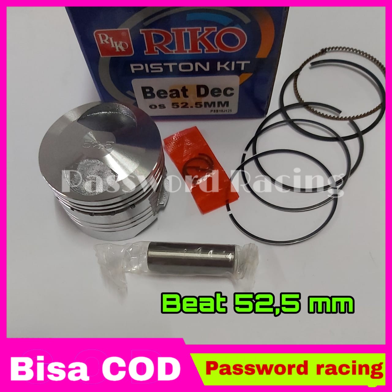 Piston Seher Beat dan Scoopy 52.5 mm Jenong Riko Racing | Lazada Indonesia