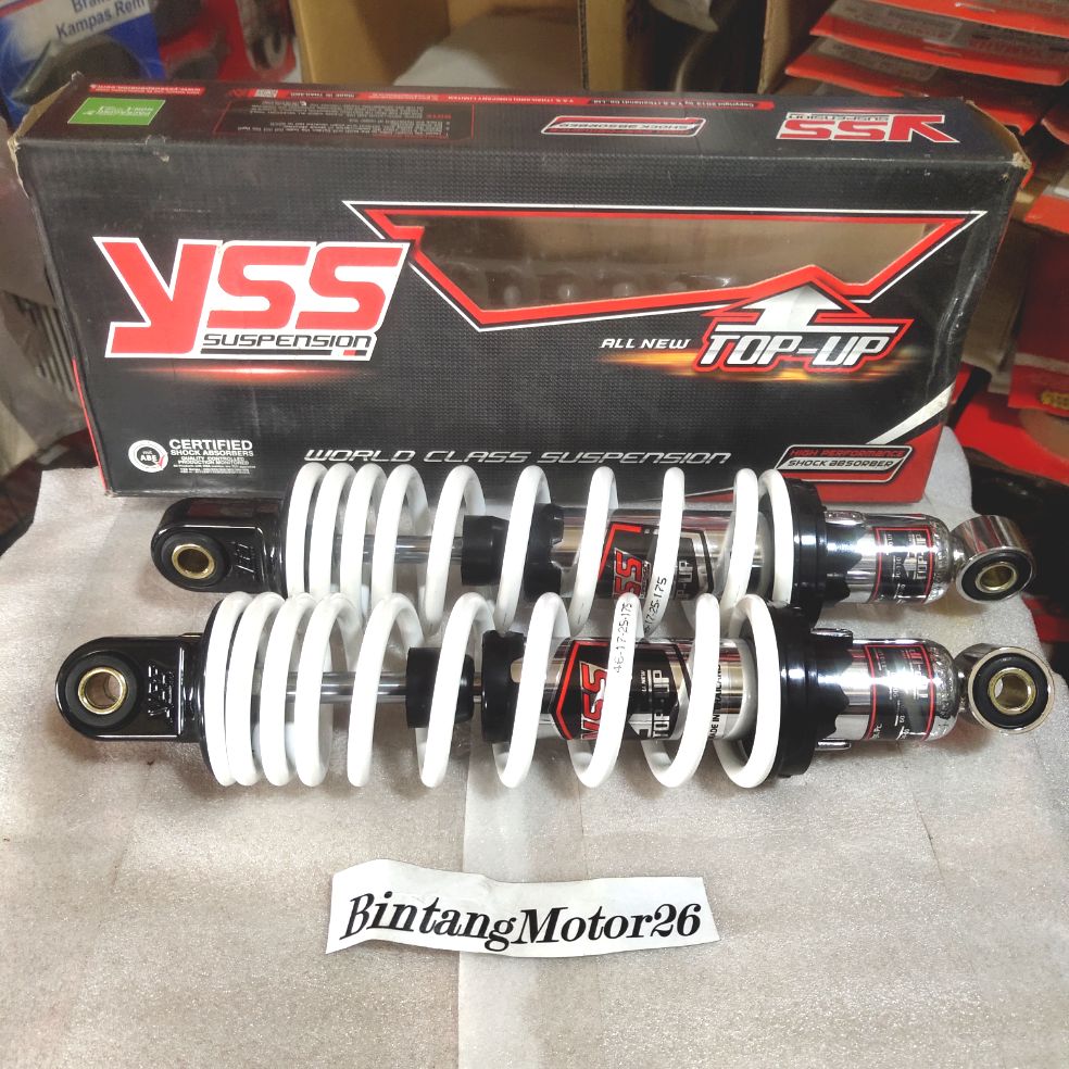 shockbreaker yss 280 buat bebek yamaha jupiter vega original yss white ...