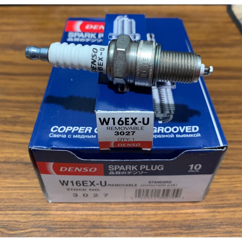 Busi Toyota kijanf kf 40/50 W16EX-U Denso ORIGINAL | Lazada Indonesia