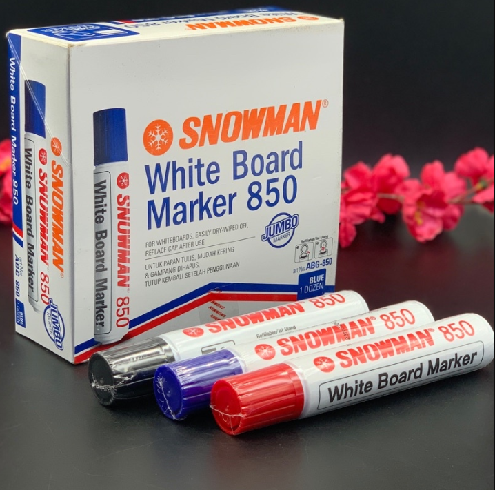 SPIDOL SNOWMAN JUMBO 850 / SPIDOL BESAR WHITE BOARD SNOWMAN BISA ...
