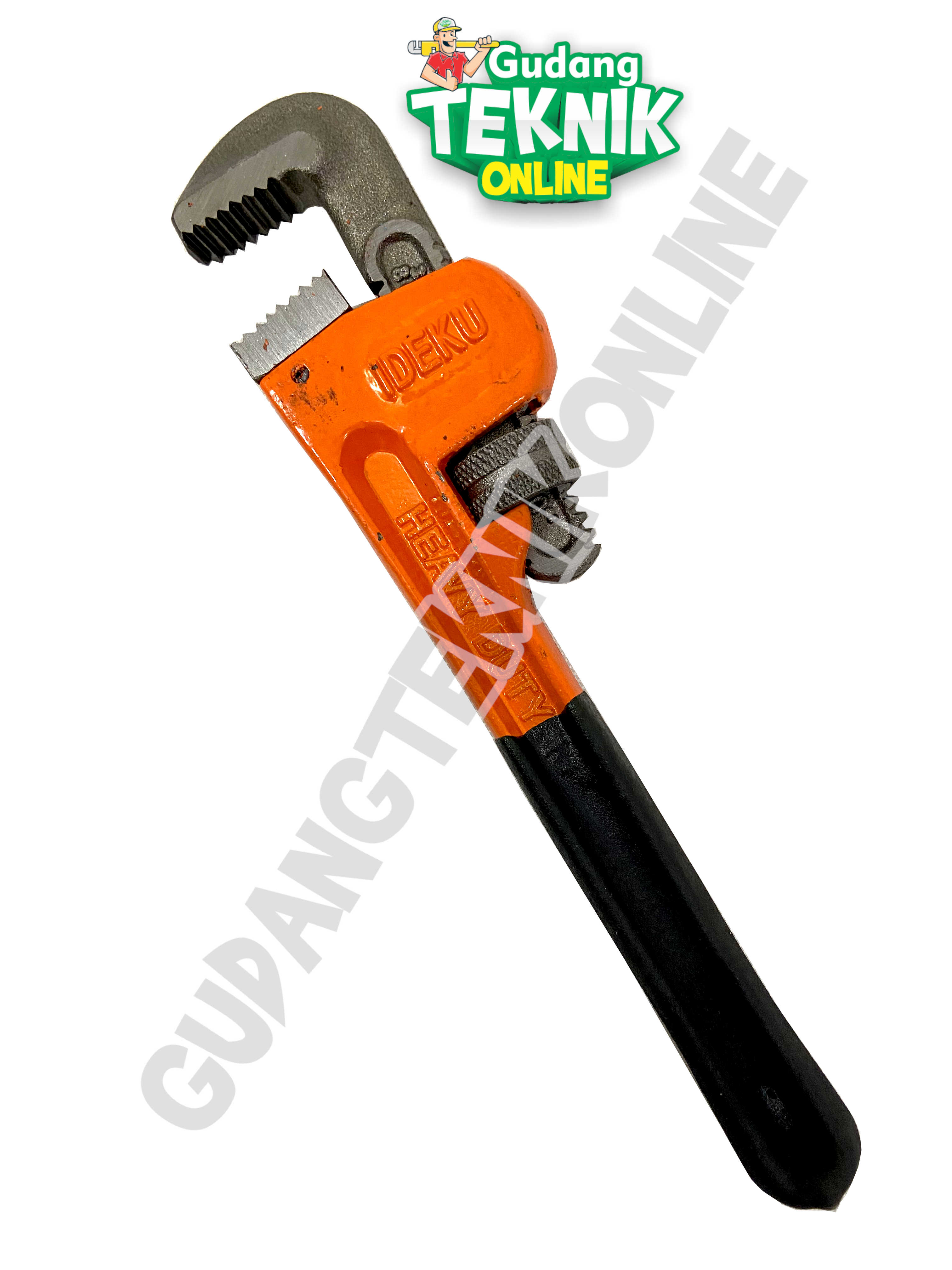 Kunci Pipa 10" 12" 14" 18" IDEKU / Pipe Wrench Kunci Pipa Besi Ledeng ...