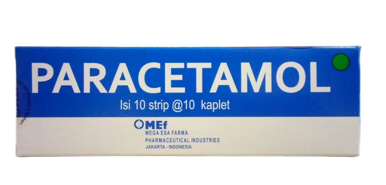 Paracetamol MEF tablet strip | Lazada Indonesia