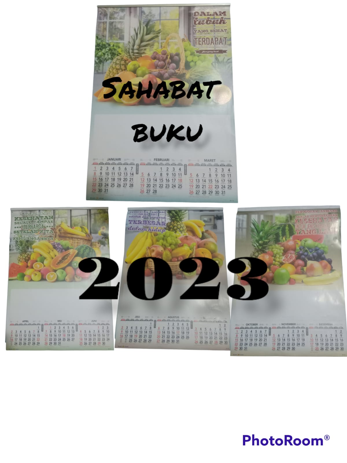 kalender dinding triwulan tahun 2023 gambar kaligrafi 1 | Lazada Indonesia