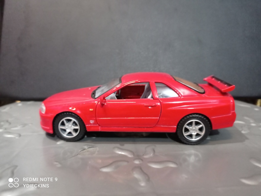 Diecast Kinsmart Nissan Skyline GT-R R34 - Red | Lazada Indonesia