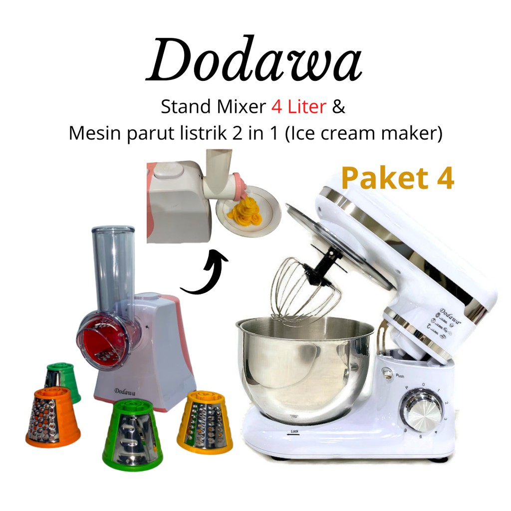 Stand Mixer/Promo Mixer Duduk Listrik/ Mixer Duduk Adonan Kue Dodawa ...