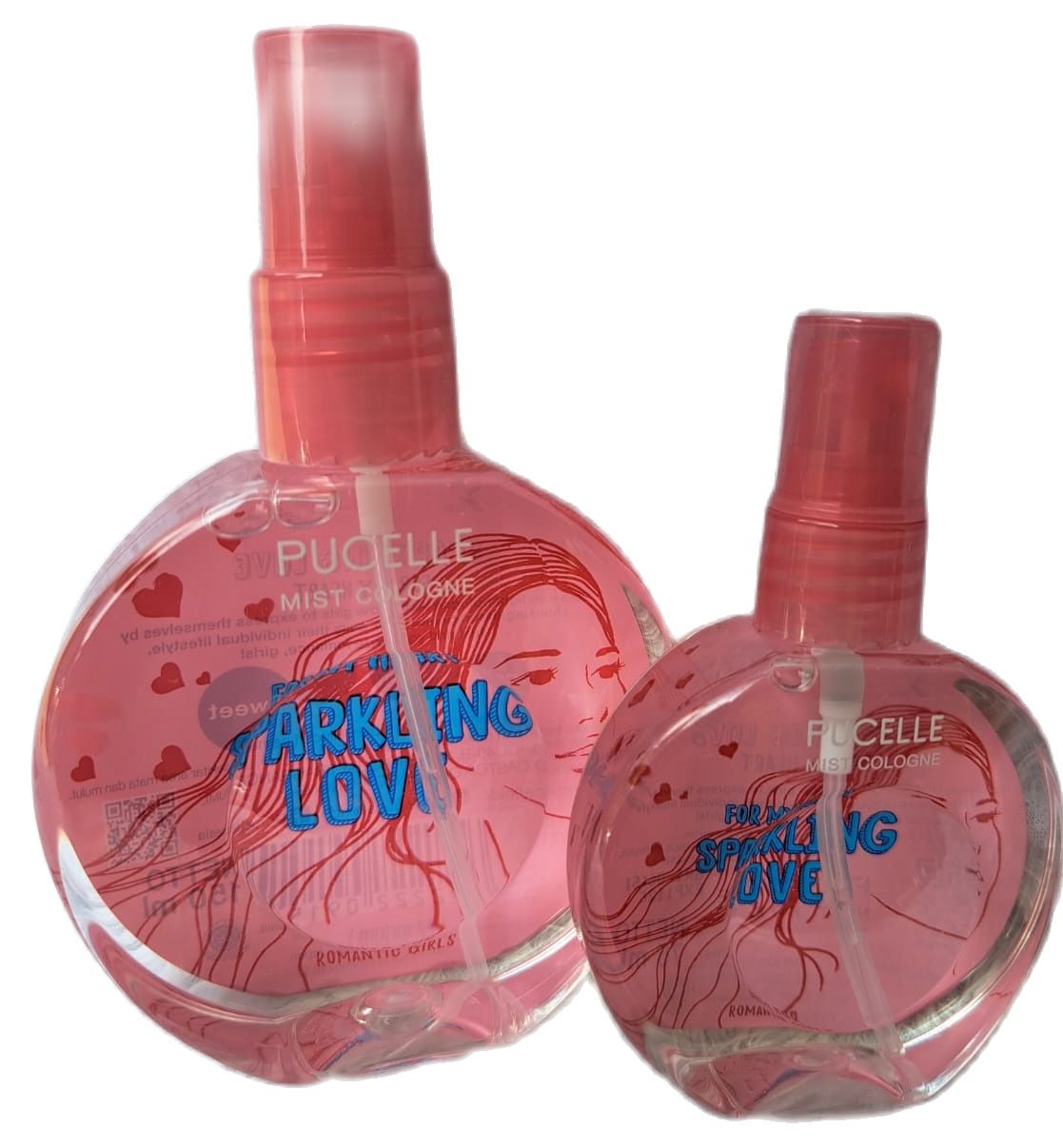 Pucelle Body Mist Sparkling Love - 150 ML / FREE 75 ML / Parfum Wanita ...
