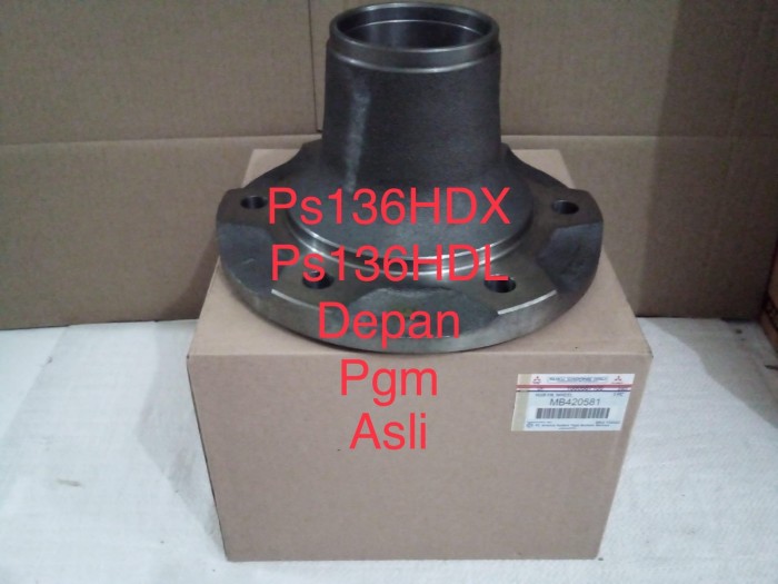 Nap roda depan asli wheel hub front ori Canter 136 HDX HDL ps136 - CHR ...