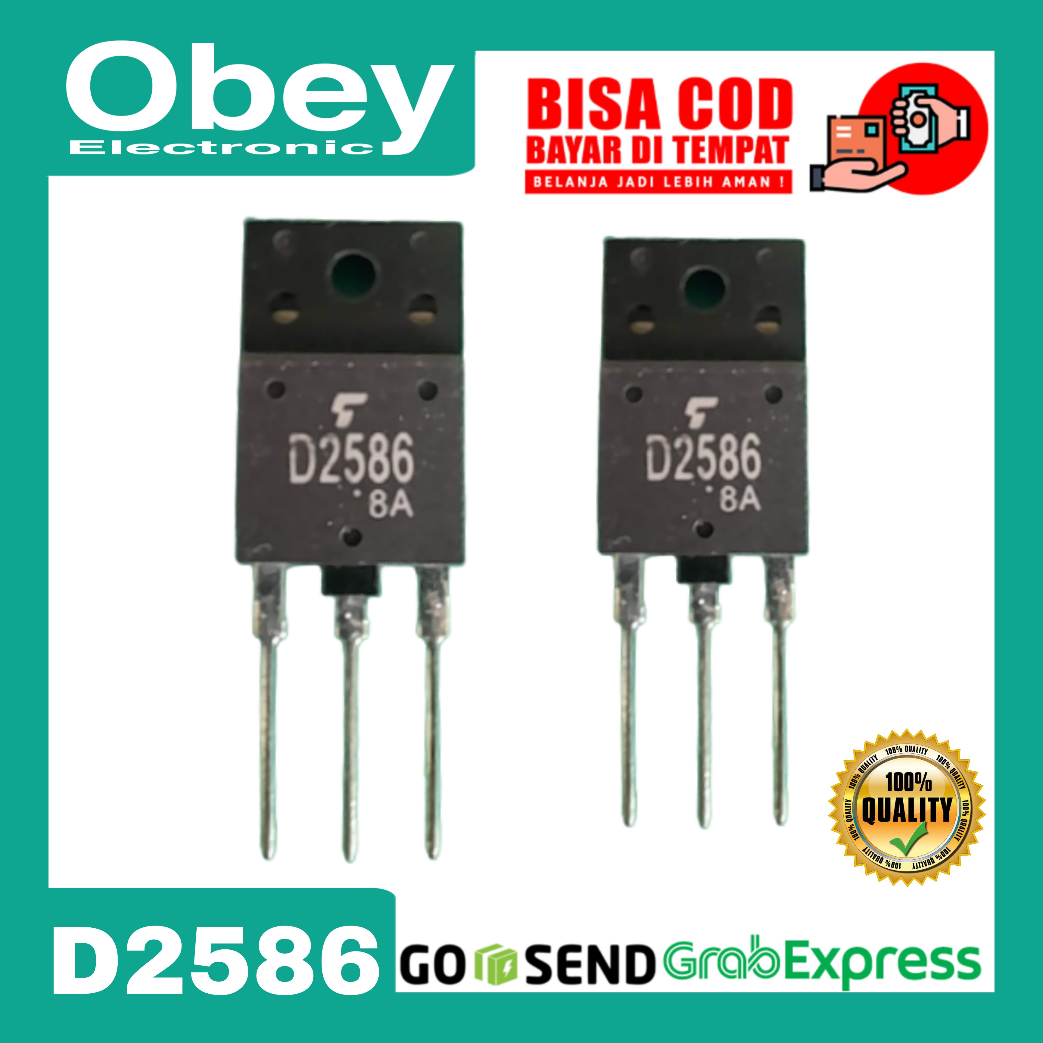 Transistor D2586/D 2586 Original | Lazada Indonesia