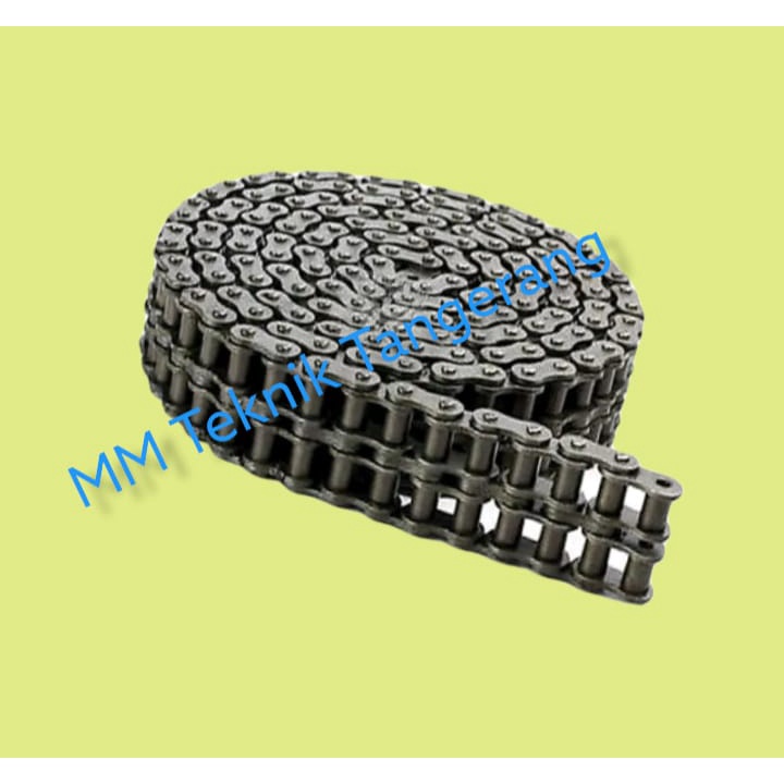 Rantai RS 60 Double Roller Chain Dobel DID EK MSK NIS 60 RS RS60 RS-60 ...