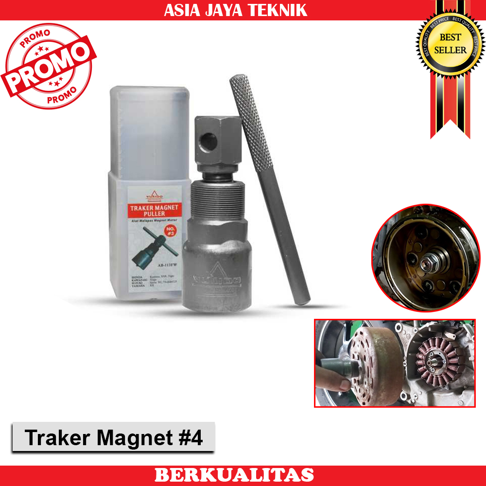 TREKER MAGNET NO.4 MOTOR HONDA YAMAHA SUZUKI HEAVY DUTY | Lazada Indonesia