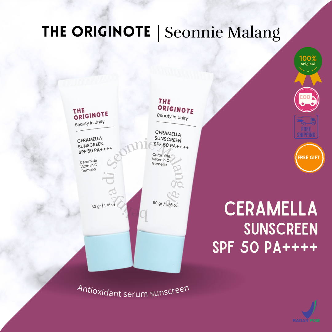 THE ORIGINOTE Ceramella Sunscreen SPF 50 PA+++ | Lazada Indonesia