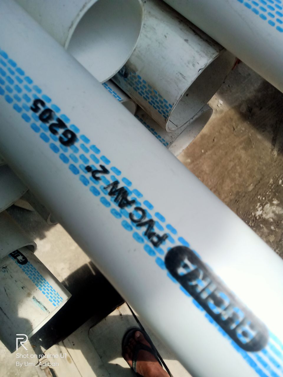 Pipa PVC Rucika 2" Inch AW - per 1 Meter Pipa Paralon murah bisa ecer | Lazada Indonesia