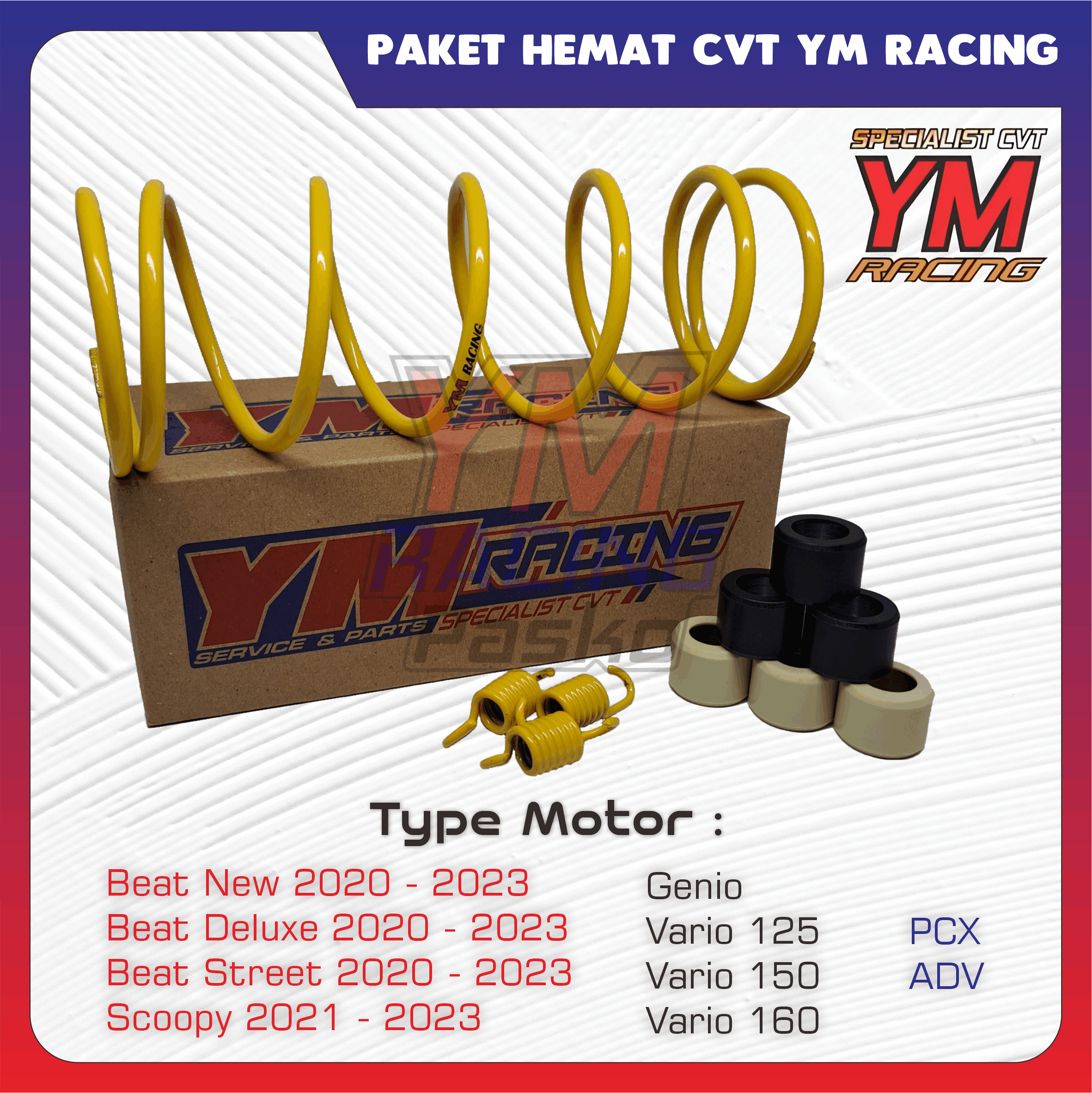 Paket Hemat CVT 1500 RPM Vario 150 / Vario 125 / PCX / ADV / Beat New ... Paket Hemat CVT 1500 RPM Vario 150 / Vario 125 / PCX / ADV / Beat New ...