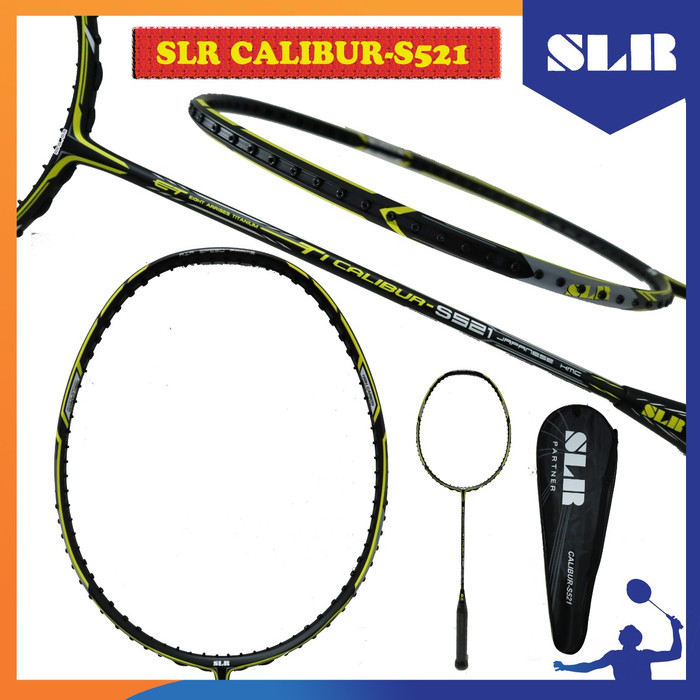 SLR TI CALIBUR S521 TI CALIBUR S522 RAKET BADMINTON ORIGINAL | Lazada ...