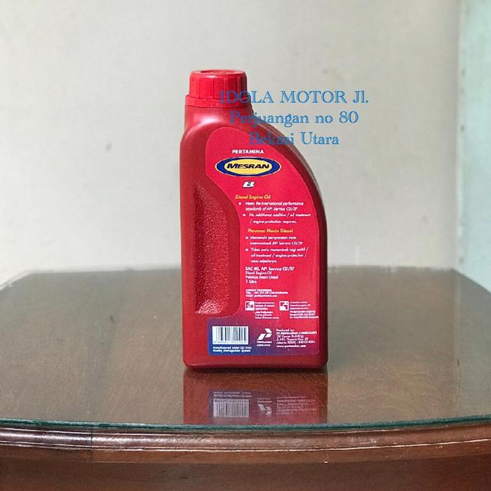 Oli pertamina diesel mesran B sae 40 isi 1 liter | Lazada Indonesia