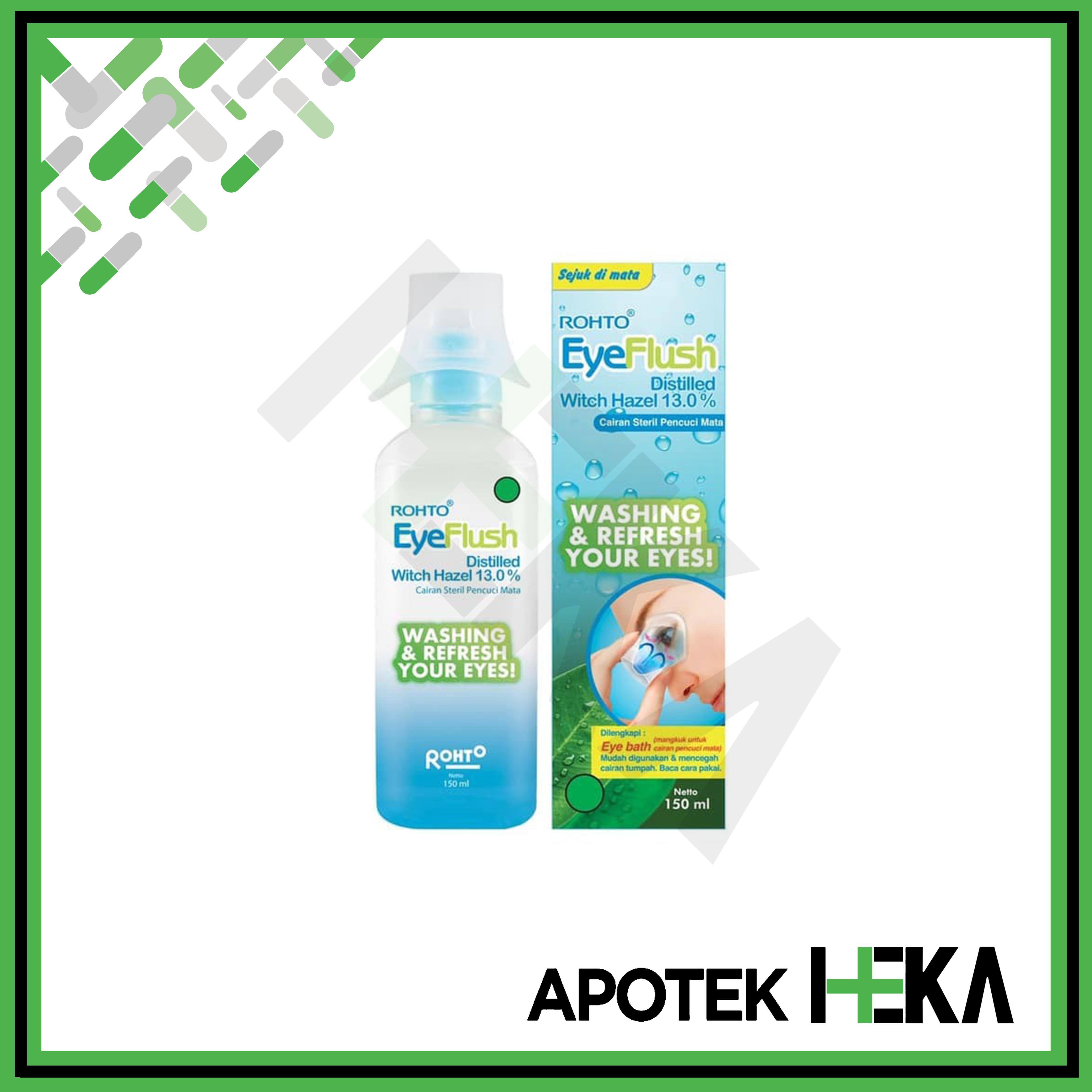 Rohto Eye Flush Pencuci Mata 150 ml | Lazada Indonesia