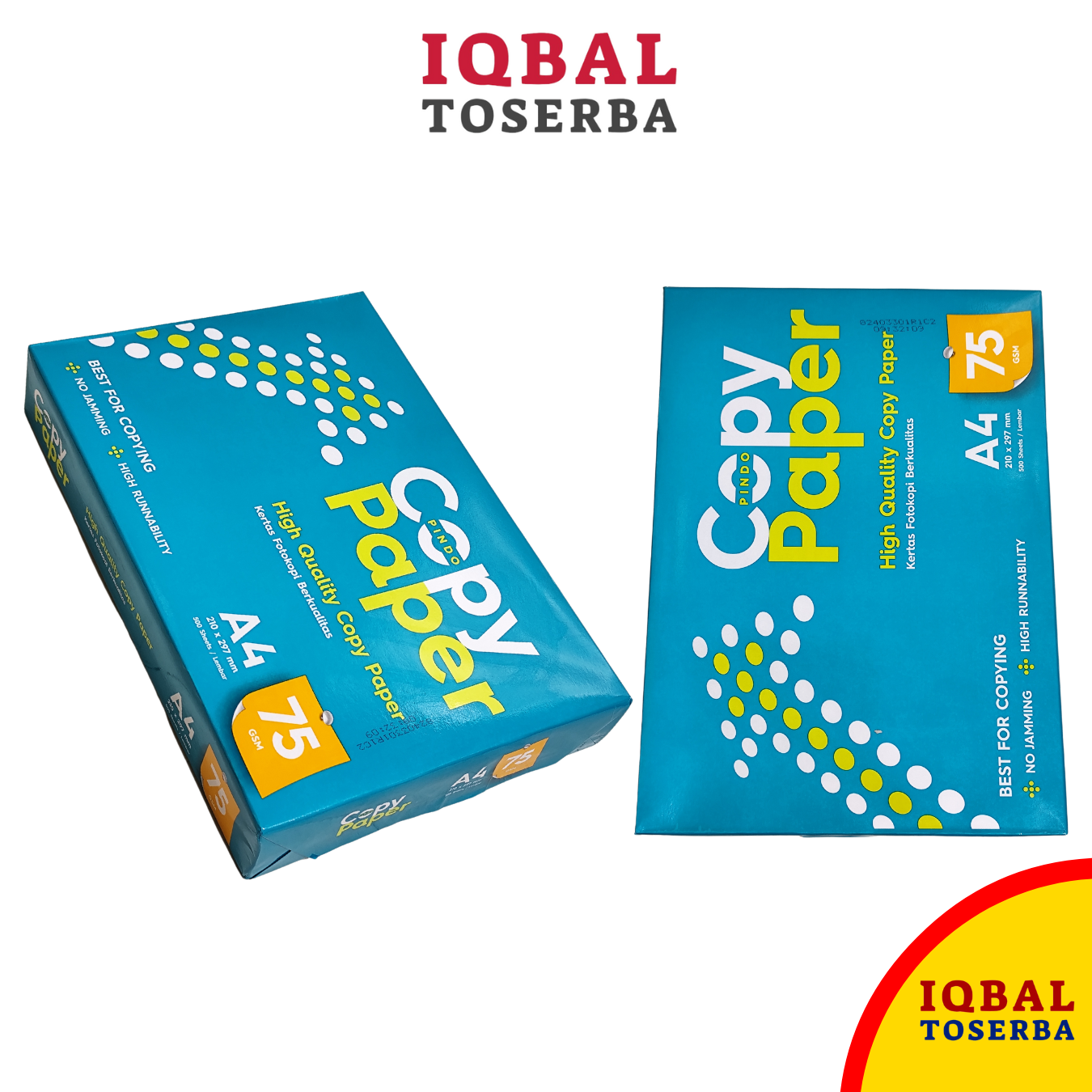 KERTAS HVS MURAH/ HVS COPY PAPER A4 75GR/ HVS A4/ HVS PUTIH MURAH/ HVS ...